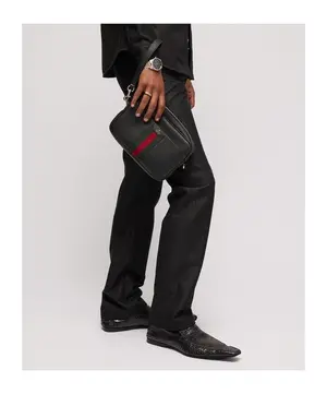 Gucci Web Trademark Small Crossbody Bag