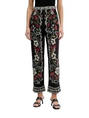 Farm Rio Floral-print Trousers