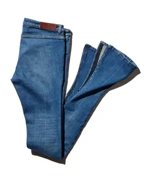 Gucci Fitted Stretch Jeans - Blue