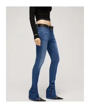 Gucci Fitted Stretch Jeans - Blue