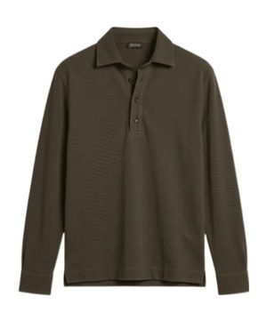 Zegna Long-sleeved Polo Shirt - No