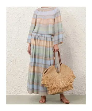 Zimmermann Striped Skirt