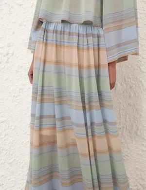 Zimmermann Striped Skirt