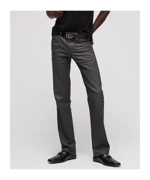 Gucci Slim-fit Resinated Jeans