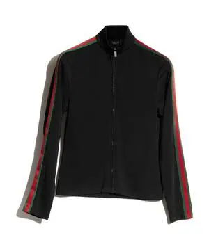 Gucci Web Zip Jacket - Black