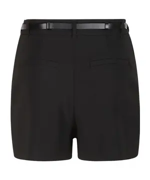 Elisabetta Franchi Crepe Shorts With A Belt