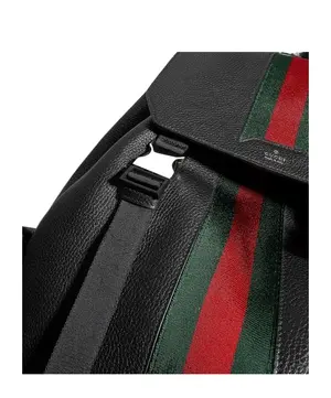 Gucci Web Trademark Medium Backpack