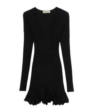 Blumarine Long-sleeved Dress