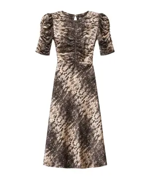 Isabel Marant Étoile Lemila Silk Dress - Beige