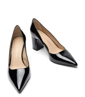 STUART WEITZMAN Power Pointed Chunky Heels