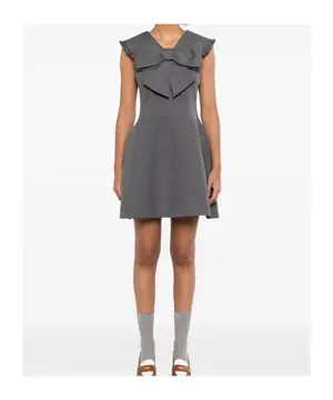 SHUSHU/TONG Bow-detail Dress