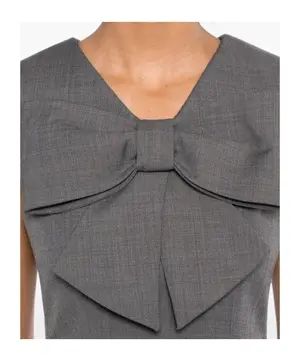 SHUSHU/TONG Bow-detail Dress