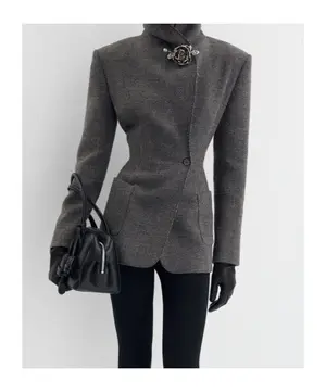 Magda Butrym Shawl-collar Tailored Blazer