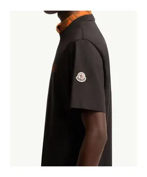 Moncler Logo Cotton Jersey T-shirt
