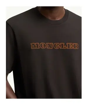 Moncler Logo Cotton Jersey T-shirt