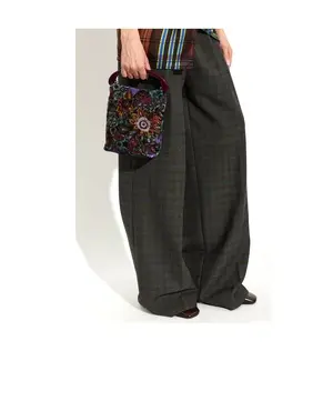 Dries Van Noten Decorated Bucket Bag