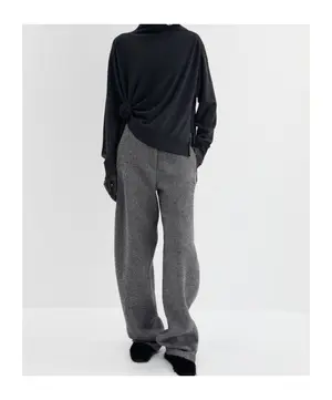 Magda Butrym Knotted Wool Turtleneck
