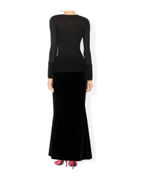Alaïa Crew-neck Knit Top