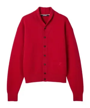 Jacquemus Long-sleeve Cardigan - Red
