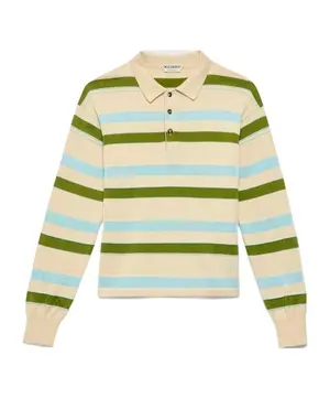 J.W.ANDERSON Long-sleeved Polo Shirt - Ivory