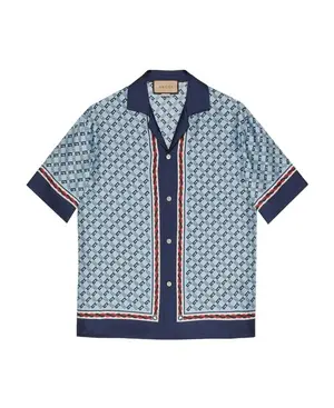 Gucci All-over Gg-pattern Shirt