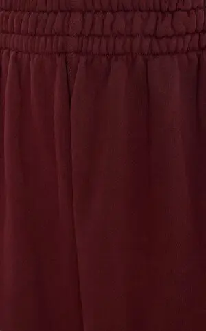 SLVRLAKE Cotton Wide Sweatpants - Red