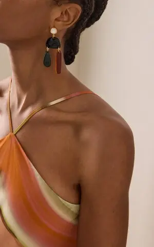 LIZZIE FORTUNATO Exclusive Sun And Sea Earrings