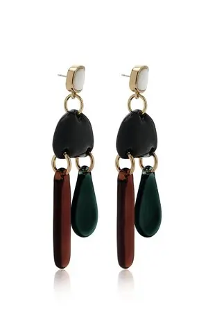 LIZZIE FORTUNATO Exclusive Sun And Sea Earrings