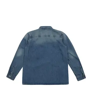 Off-White Logo-patch Denim Shirt