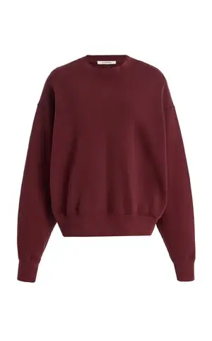 SLVRLAKE Cinch Cotton Crewneck Sweatshirt