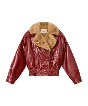 Isabel Marant Étoile Valina Leather Coat