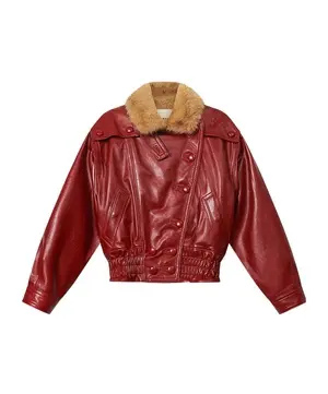 Isabel Marant Étoile Valina Leather Coat