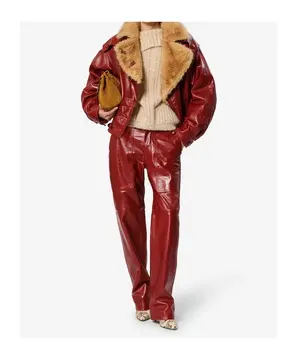 Isabel Marant Étoile Valina Leather Coat