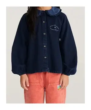 BOBO CHOSES Long-sleeve Denim Shirt