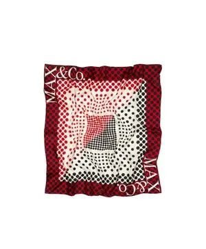 MAXCO. Twill Scarf - Red