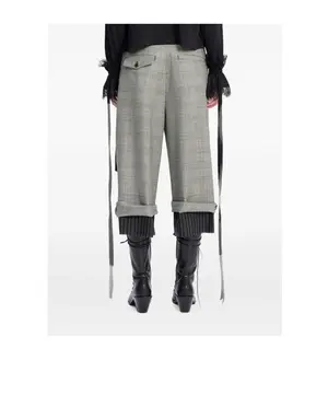 ANN DEMEULEMEESTER Birte Lace-ruffle Cuffs - Black