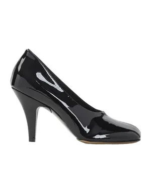 Phoebe Philo 90mm Patent Leather Heeled Pumps - Black