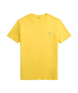 Ralph Lauren Polo Logo Crewneck T-shirt - Yellow