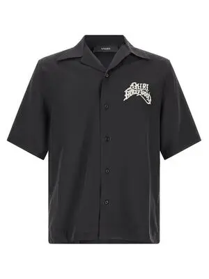 Amiri Hollywood' Embroidered Shirt - Black