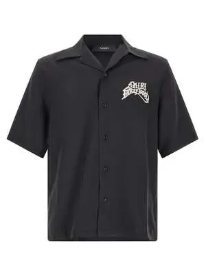 Amiri Hollywood' Embroidered Shirt - Black
