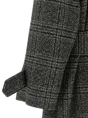 Balenciaga One Layer' Coat - Black