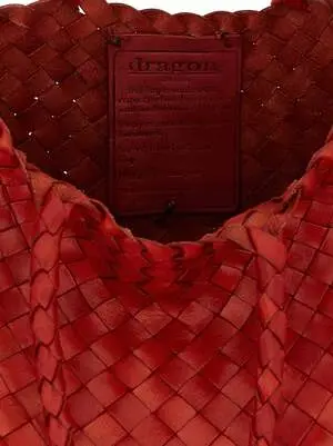 Dragon Diffusion Santa Croce Small' Handbag - Red