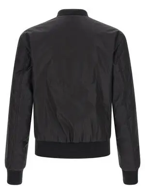 Dolce & Gabbana Logo Plaque Bomber Jacket
