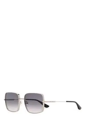 Alexander McQueen Metal Sunglasses - Silver