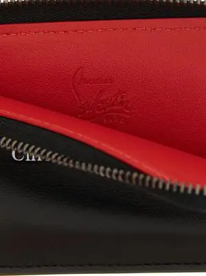 CHRISTIAN LOUBOUTIN Canopy' Zip Card Holder