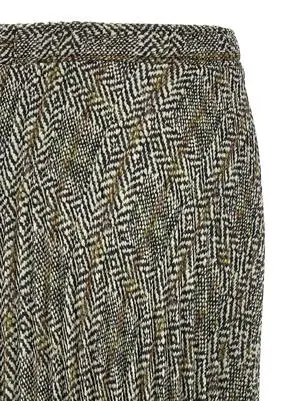 ERMANO SCERVINO Ermanno Scervino Pleated Skirt With Lace
