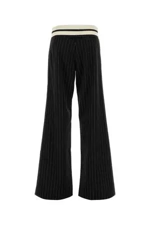 JEAN PAUL GAULTIER Embroidered Wool Pant
