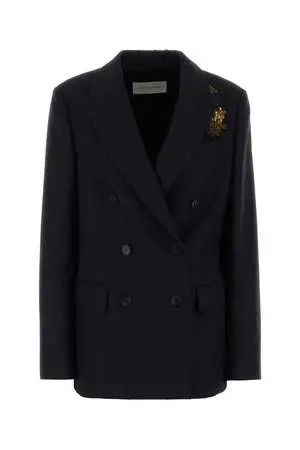 Dries Van Noten Embroidered Wool Barrysta Blazer - Multicolor
