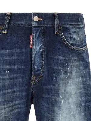 Dsquared2 Bro' Jeans With 'paint' Details