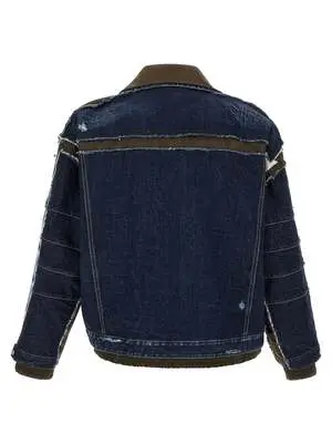 Dsquared2 Multilayer Denim Jacket - Blue